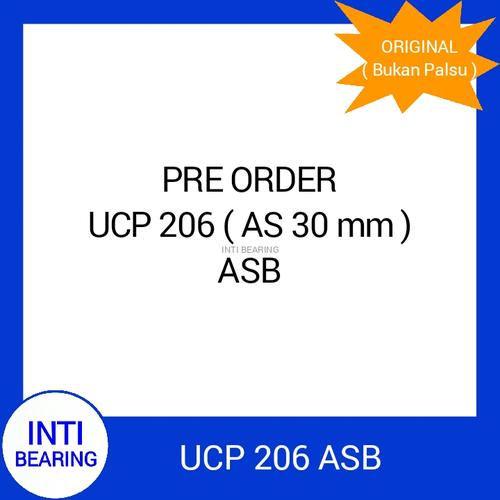 Jual PILLOW BLOCK UCP 206 ASB ASLI AS 30 MM BEARING DUDUK ORIGINAL LAHER - UCP 206 ASB - Kota ...