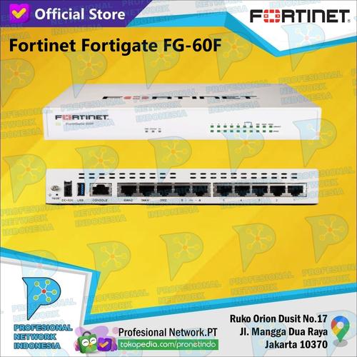 Promo Fortinet Fortigate FG-60F (UTM Bundle License 24x7 and NBD-RMA ...