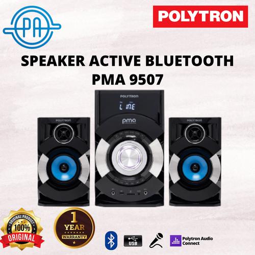 Jual NEW POLYTRON SPEAKER BLUETOOTH PMA 9507 PMA9507 100% ORI - PMA ...
