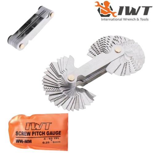 Jual IWT Mal Ulir Drat Thread Screw Pitch Gauge Solar Screw Pitch ...