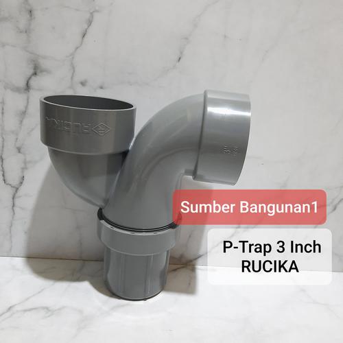Jual Ptrap 3" RUCIKA P trap 3 inch keni knee keni sambungan pipa air ...