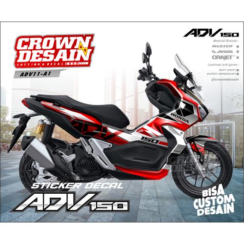 Jual Sticker Decal Honda ADV 150 Fullbody - Dekal Adv 150 Striping Adv ...