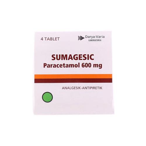 Jual SUMAGESIC PARACETAMOL 600 MG 1 STRIP ISI 4 - Kab. Bandung - Apotek ...