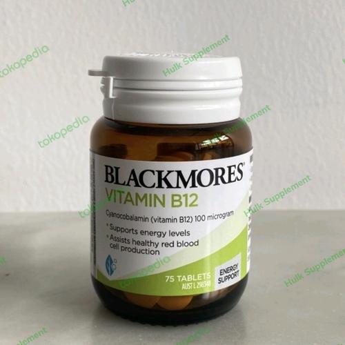 Jual blackmores vitamin vit b12 b 12 suplemen untuk sel darah merah ...
