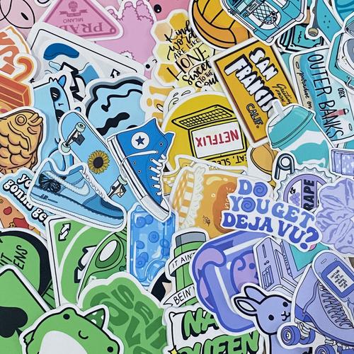 Jual Sticker Pack Tumblr Aesthetic Pastel Cute Soft Color Classic