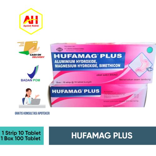 Jual HUFAMAG HUPAMAG HUPAMAAG HUFAMAAG PLUS 1 STRIP ISI 10 TABLET ...