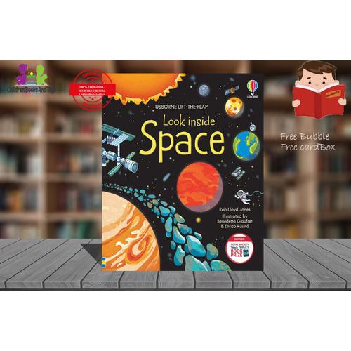 Jual Buku Usborne Look Inside Space - Original Usborne Book - Jakarta ...