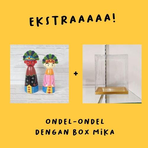 Jual Boneka Ondel-ondel Bang Juned dan Mpok Minah - Ondel+Mika ...