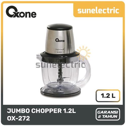 Jual Oxone OX-272 Jumbo Chopper Stainless Steel With Safety Switch 1.2 L - Jakarta Barat - SUN ...