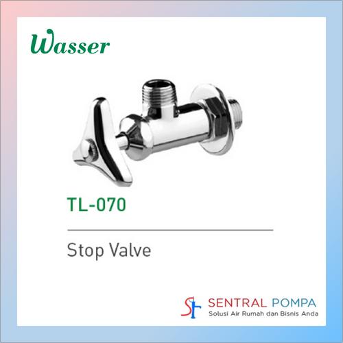 Jual Stop Kran Wasser TL-070 Valve Shower / Keran Kloset Kamar Mandi ...