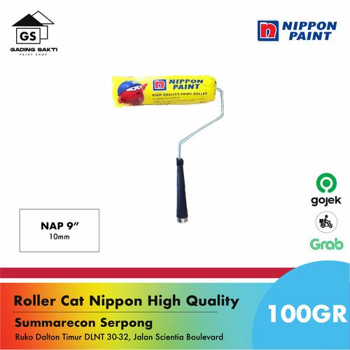 Jual Roller Cat Nippon High Quality 10mm NAP 9" Atau Roller Nippon 820 ...