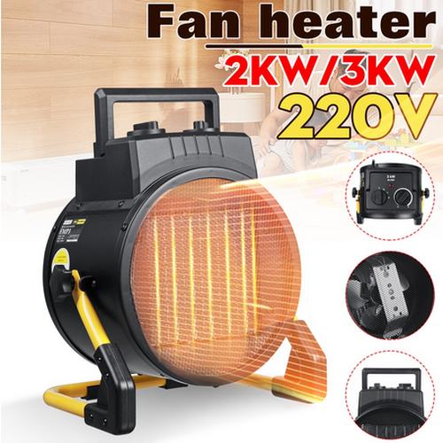 Jual Blower Udara Panas Elektrik 3000W 220V Adjustable Untuk Garasi ...