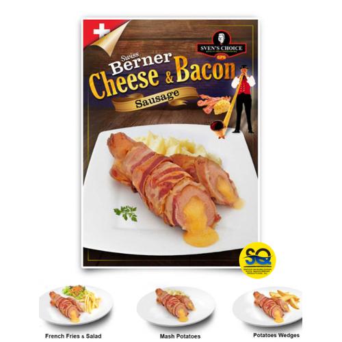 Jual SOSIS SWISS BERNER CHEESE & BACON PORK SAUSAGE 170gr - Kota ...