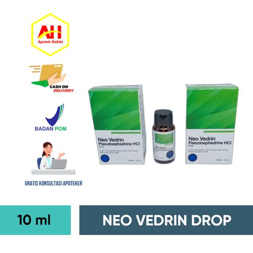 Jual NEO VEDRIN PEDRIN FEDRIN DROP 10ML OBAT FLU PILEK BERSIN BERSIN ...
