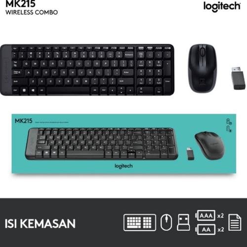 Jual logitech MK125 combo keyboard dan mouse wireless - Jakarta Timur ...