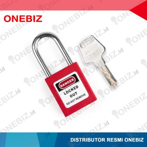 Jual Loto safety padlock Gembok thermoplastic Red 38mm lockout tagout ...