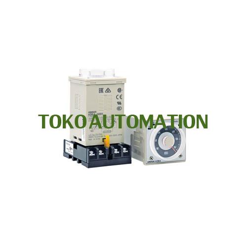 Jual H3BA-N8H H3BA N8H AC 220V ON Delay Single Timer Relay with Socket ...