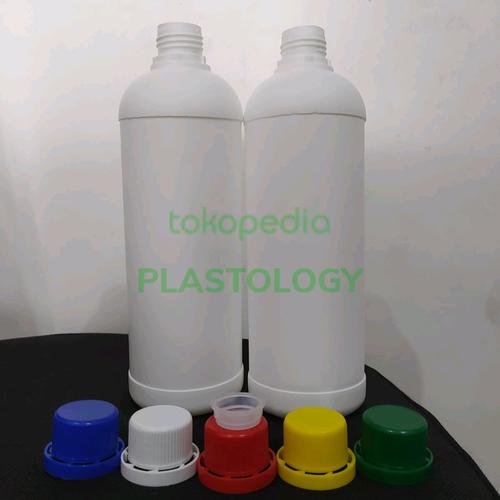Jual Botol Labor 1000ml 1 kg / Agro 1 liter HDPE - PUTIH KAPUR - Putih ...