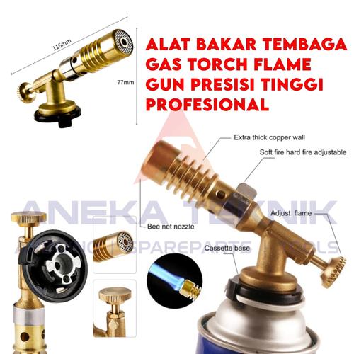 Jual Alat Bakar Tembaga Gas Torch Flame Gun Presisi Tinggi Profesional ...