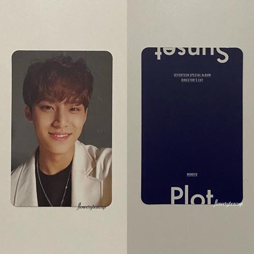 Jual Official Photocard Mingyu Seventeen - Director's Cut, Lenticular ...
