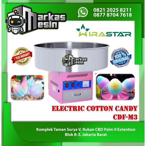 Jual Mesin Gulali Gula Kapas Catton Candy Listrik CDF-M3 WIRASTAR - Jakarta Barat - MARKAS MESIN ...