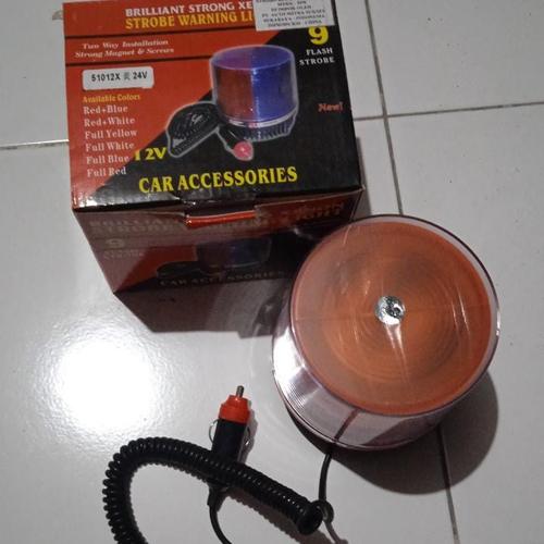 Jual lampu rotary LED menyala amber alias orens 12v-24v - Kota Surabaya ...