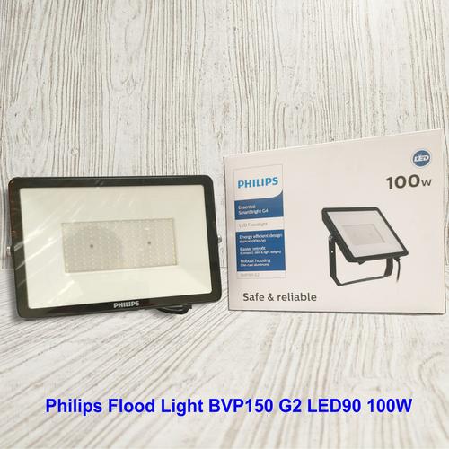 Promo Lampu Sorot Philips BVP150 LED90 Gen2 220-240V 100W SWB ID GM Floodlight - Semi Putih ...