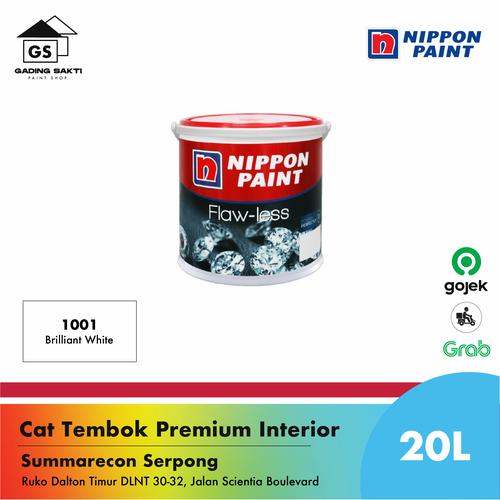 Jual Nippon Flawless (1001) Brilliant White Ready Mix Pail 20Ltr - Kab ...