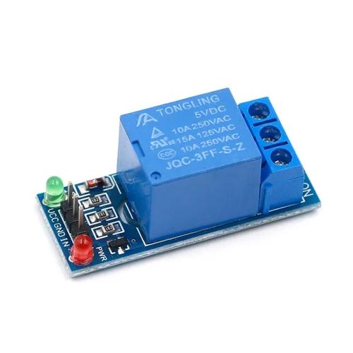 Jual Relay Module 5V 1 Channel Active High For Arduino Home Automation ...
