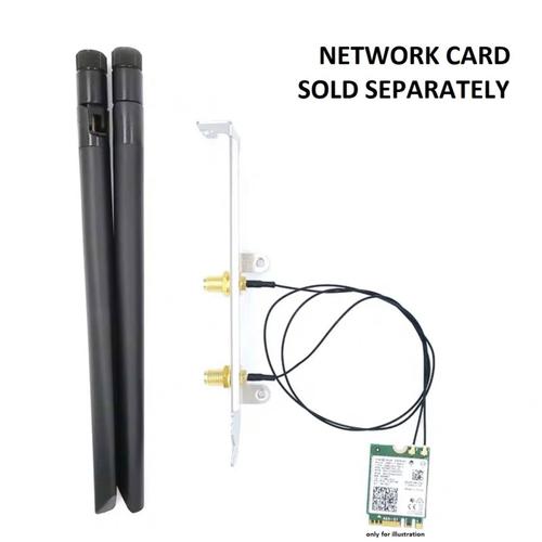 Jual Component Antenna Bracket IPX4 Pigtail Network Card M.2 Internal ...