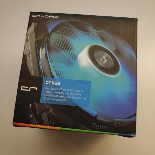 Jual cryorig c7 rgb hsf low profile mini itx cpu cooler fan heat sink ...