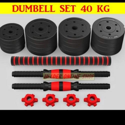 Jual Dumbel Set 40 Kg Pvc Latihan Angkat Beban New Original - Kab. Badung - NEW QUALITY FITNESS ...