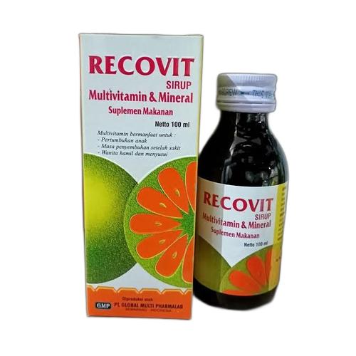 Jual Recovit Sirup 100 ml | Multivitamin Mineral Anak & Ibu Hamil - Kab ...