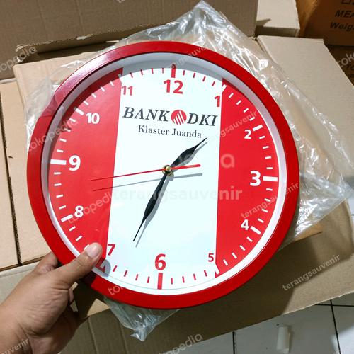 Jual jam custom/jam dinding custom/jam dinding promosi/cetak jam ...