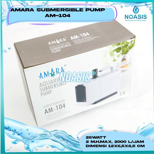 Jual NOASIS POMPA AQUARIUM CELUP WATER PUMP AMARA AM 104 AM-104 LOW WATT - Kota Bekasi - Noasis ...