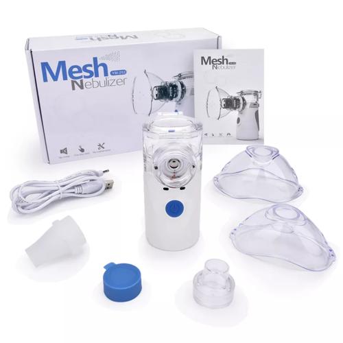 Jual MESH NEBULIZER PORTABLE ALAT UAP INHALASI INHALER PERNAFASAN ASMA ...