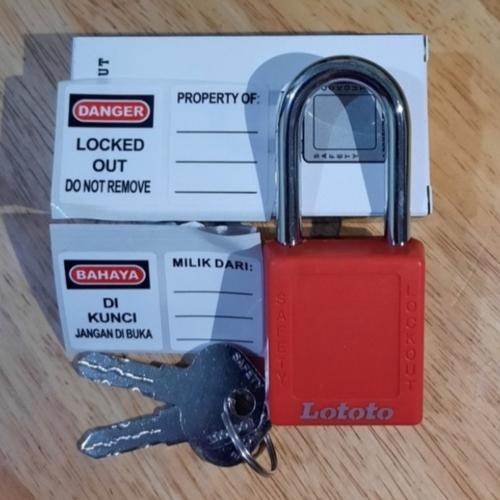 Jual Gembok loto 410 MK padlock Red - Jakarta Barat - Usaha Safety ...