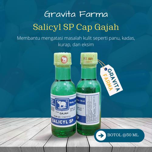 Jual Salicyl SP cap Gajah 50 mL - Gadjah Salisil cair - Kota Bandung ...