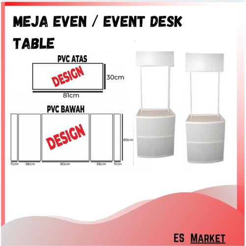Jual Meja Event Desk Portable Kokoh / Meja Untuk Event / Meja Pameran ...