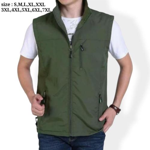 Jual rompi pria terbaru /rompi kantor ukuran jumbo besar - Hitam, 6 xl ...