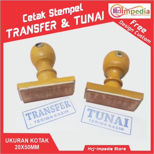 Jual Cetak Stempel Kayu Transfer | Cetak Stempel Tunai | Cetak Stempel ...