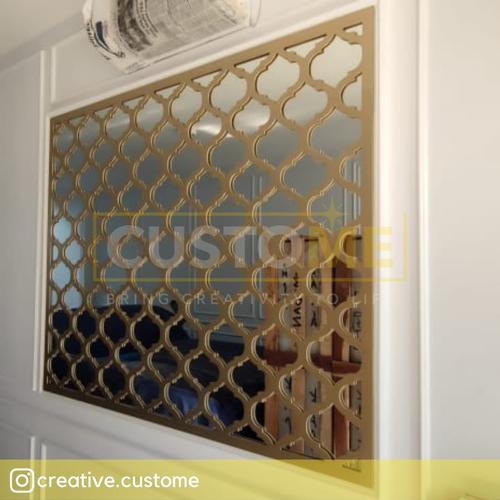 Jual Skat ruang / partisi kaca / Aluminium panel Cnc cutting minimalis ...