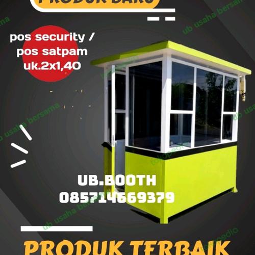 Jual pos security / pos satpam - Biru - Kota Tangerang - ub usaha ...