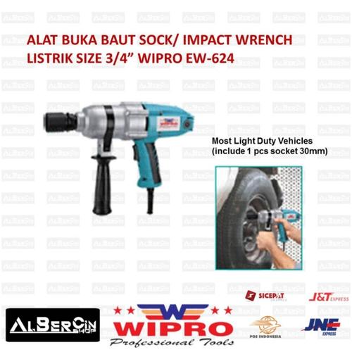 Jual Impact Listrik 3/4 Inch Wipro EW 624 Alat Buka Baut - Kab. Kediri ...