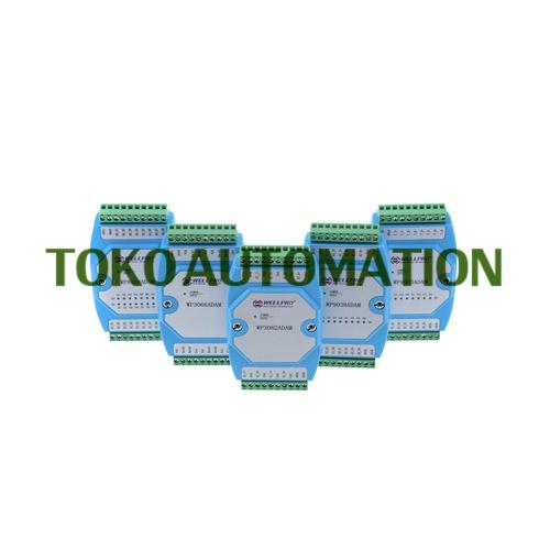 Jual 8 channel temperature sensor acquisition module RS485 RTU MODBUS ...