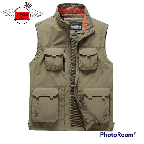 Jual ROMPI RPIA ROMPI PRIA MODEL SAFARI ROMPI OUTDOR - cream, XL - Kab ...