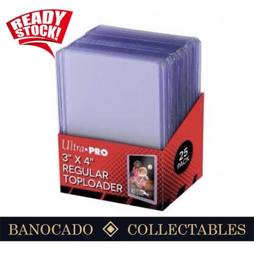 Jual Ultra Pro Regular 3" x 4" Toploader Top Loader Loaders 1 pck = 25 ...