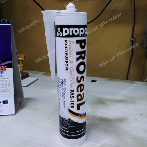Jual Proseal acrilic pas-100 sealent & gap filler 300ml CLEAR - Jakarta ...