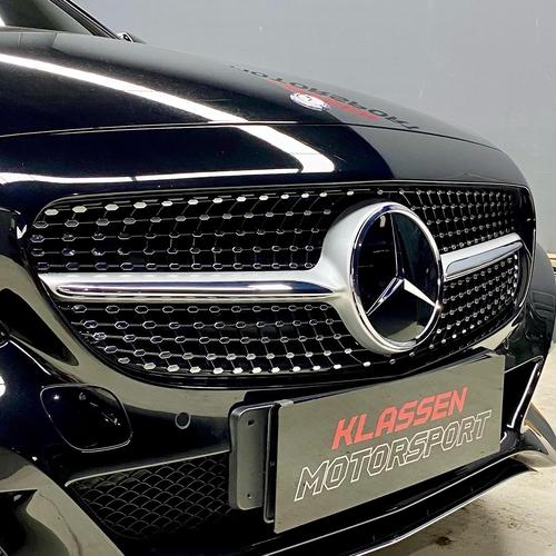 Jual Diamond Grill Silver w/ Mirror Logo Mercedes Benz W205 C Class ...