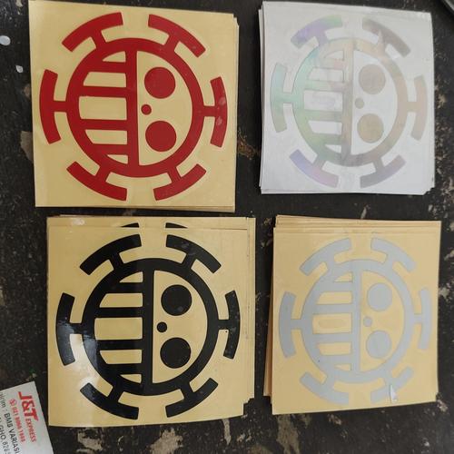 Jual stiker cutting logo ONE PIECE stiker motor - Hitam - Kota Bekasi ...